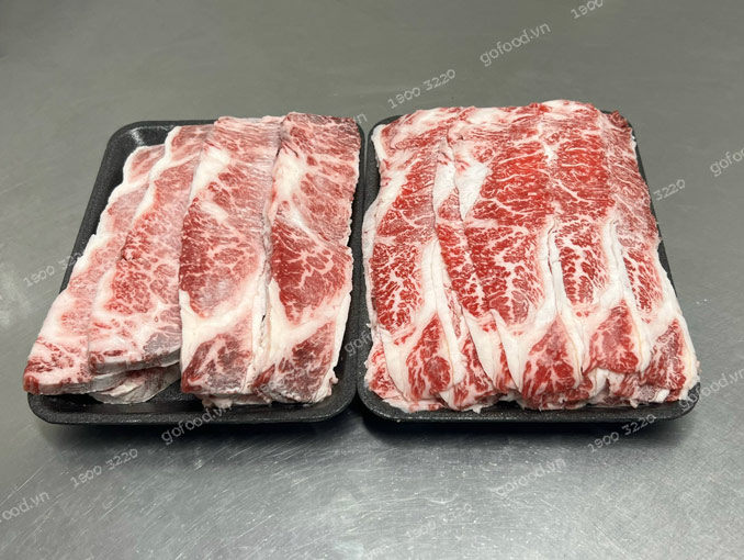 Lườn bò Wagyu Úc 2GR MB9+ - Karubi plate Wagyu 2GR (kg)